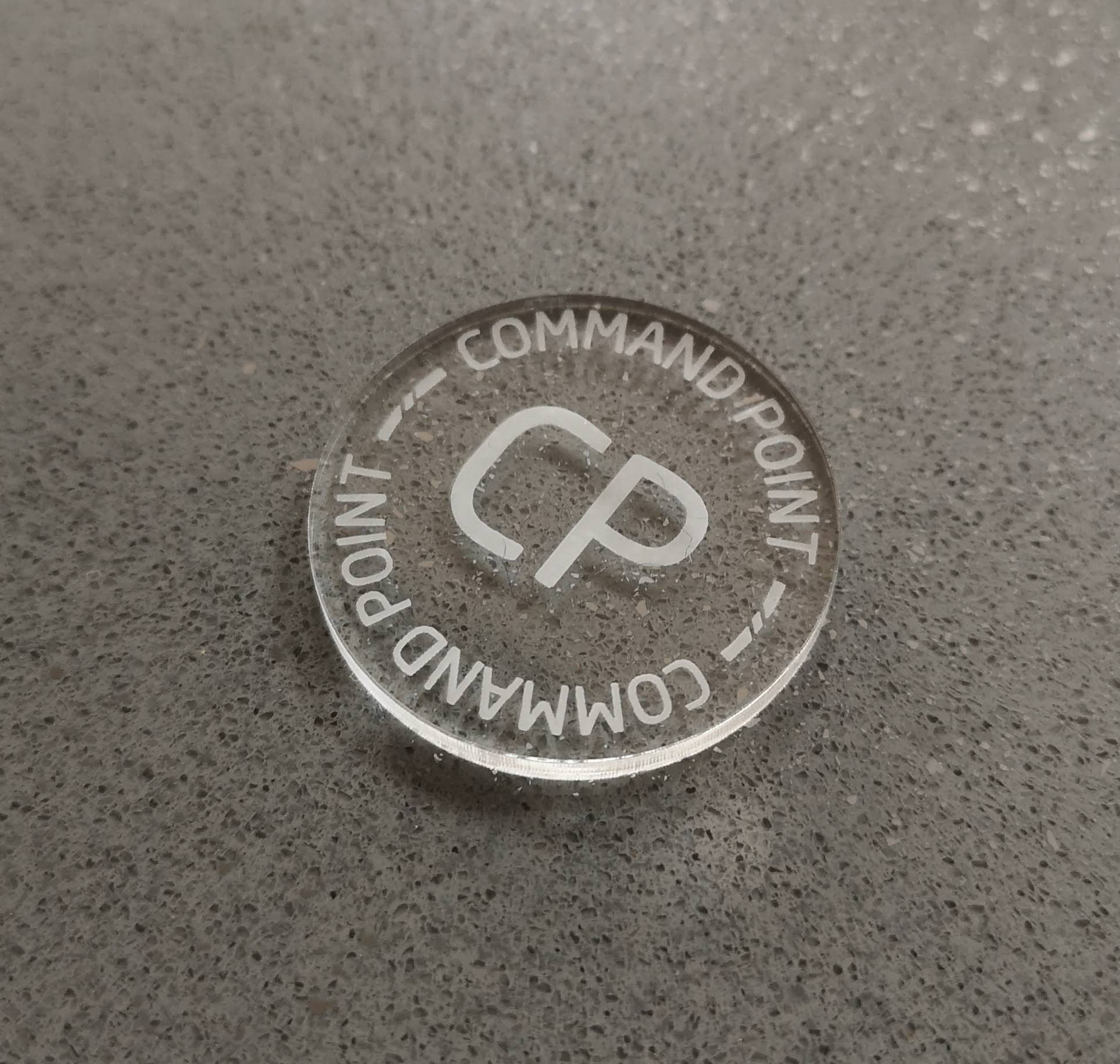 35mm Command Point Tokens Set of 6 Ideal for Use With - Etsy