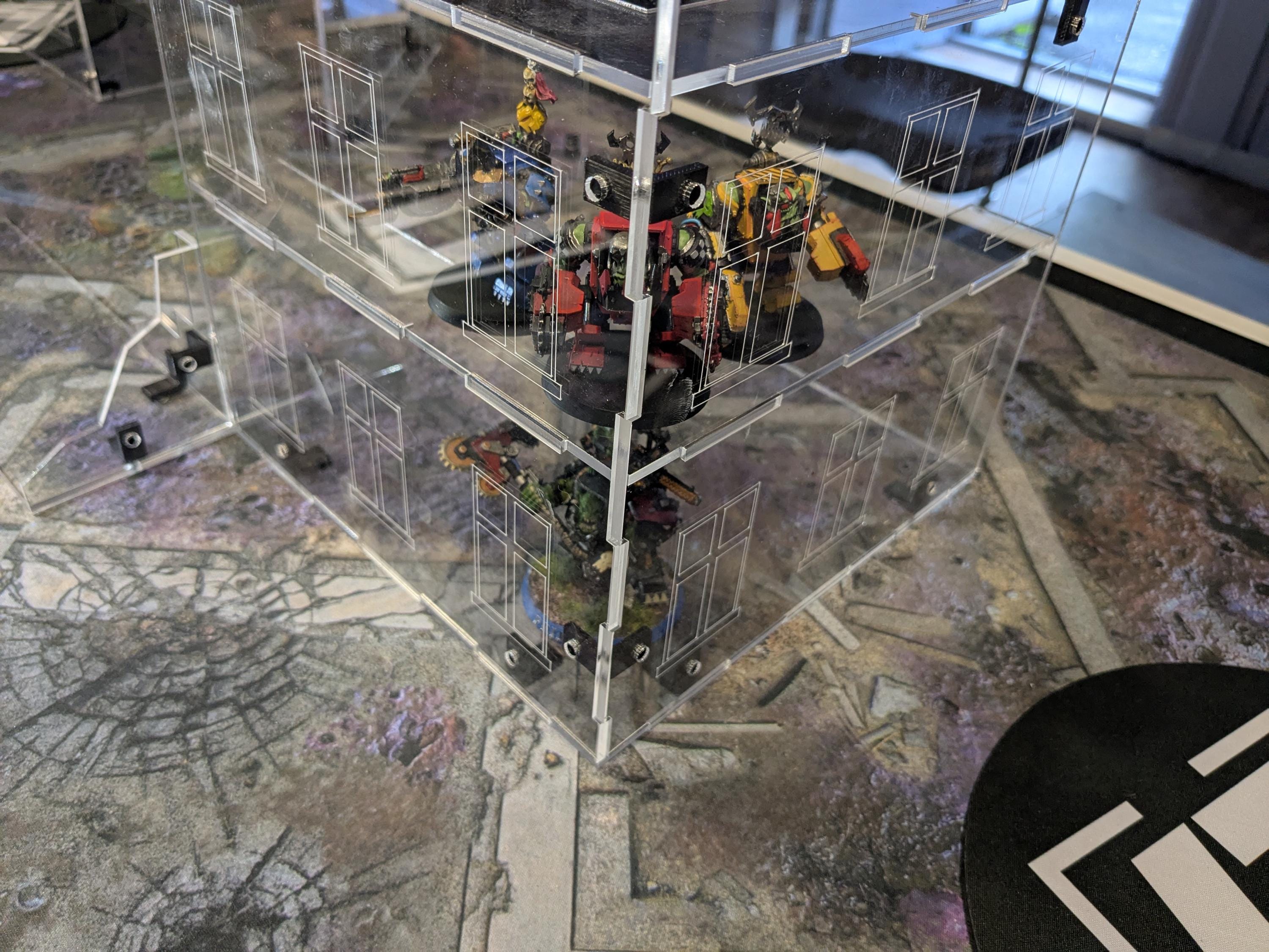 Clear Acrylic Terrain: UKTC Compliant WH40K 10th Edition, Competitive ...