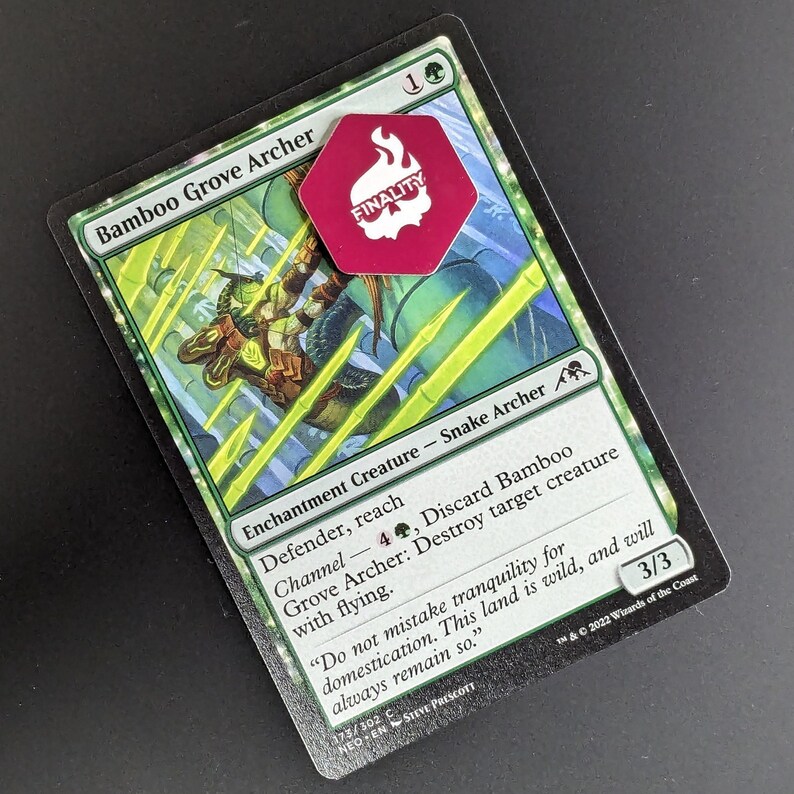 Finality Keyword -mtg Ability Markers, Mtg Keyword Counters. 25mm ...