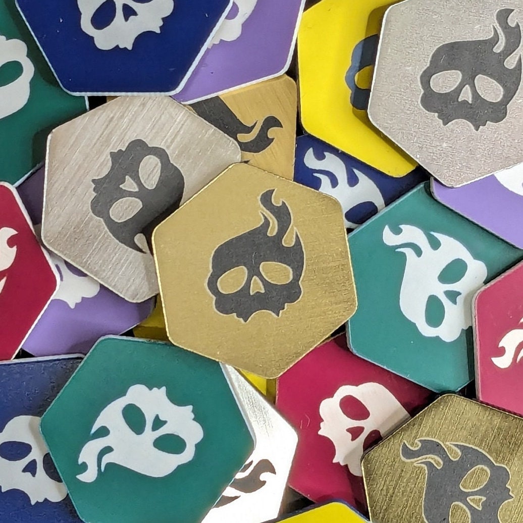 Finality Keyword -mtg Ability Markers, Mtg Keyword Counters. 25mm ...