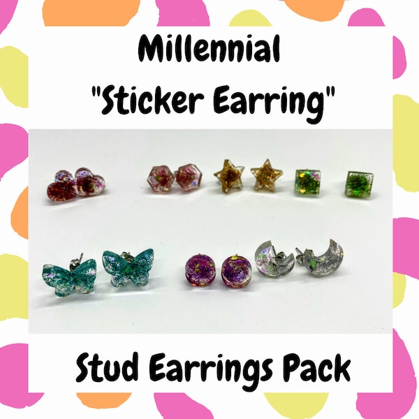 Days of the Week Earrings - Etsy