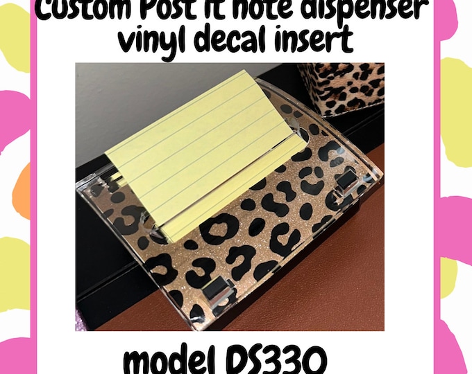 Sticky Note Holder, Pop up Note Holder, Glitter Sticky Note Holder ...
