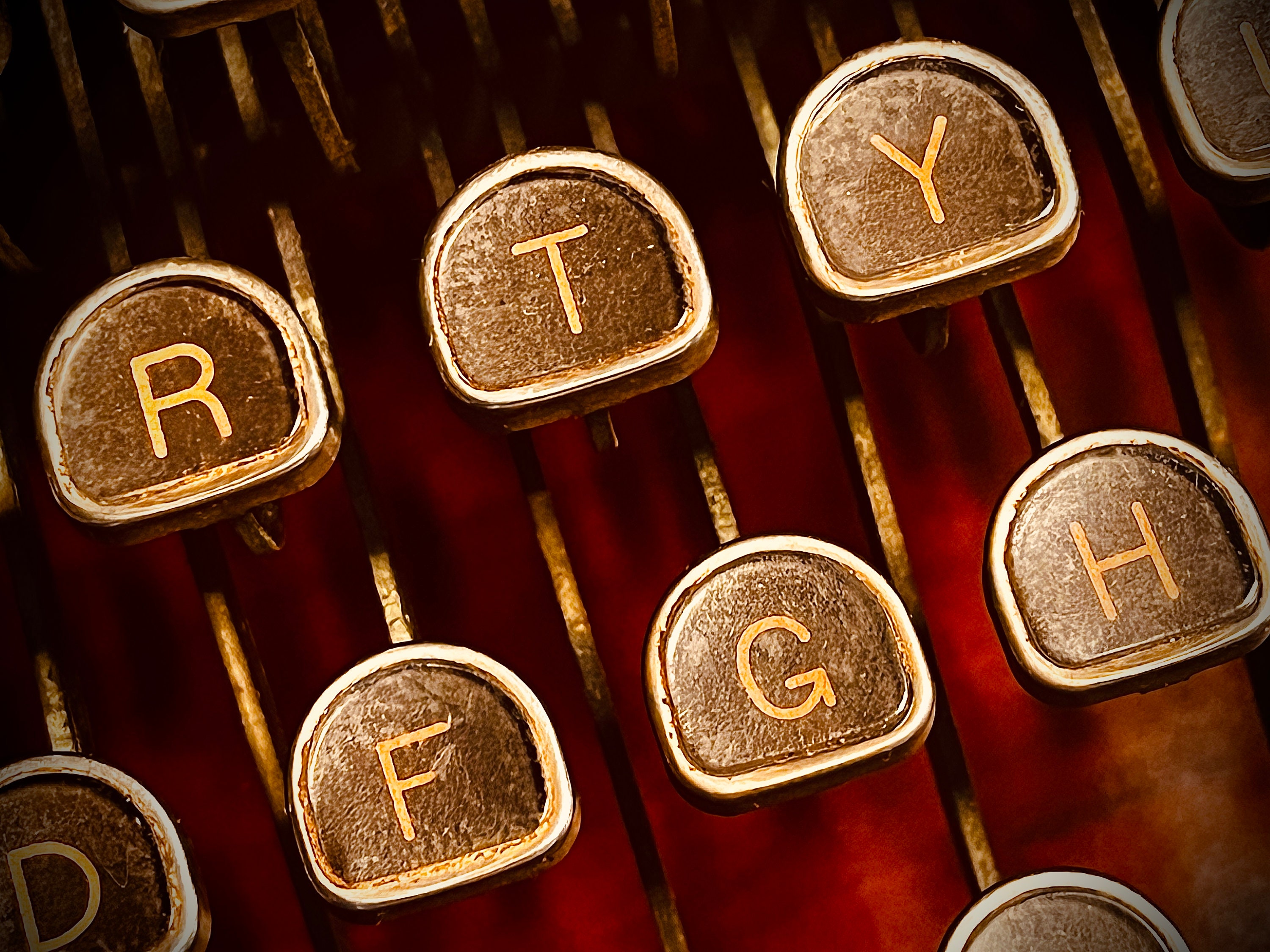 Handmade 6 X 8 Typewriter Print: Hand Typed & Hand Stamped Typewritten ...