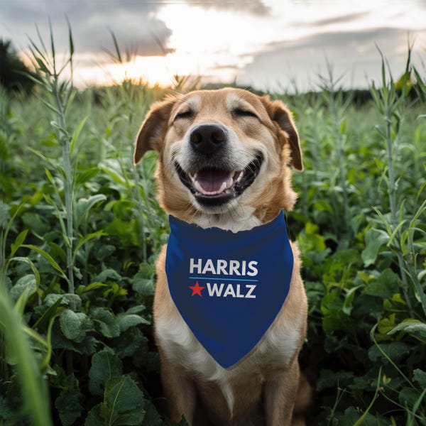 Dog Bandanas for Kamala Harris - Etsy