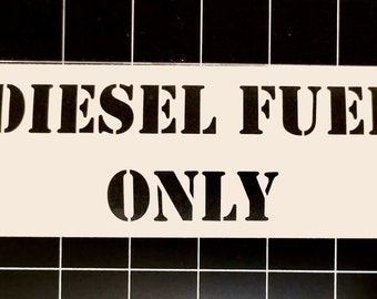 Diesel Decal | Etsy