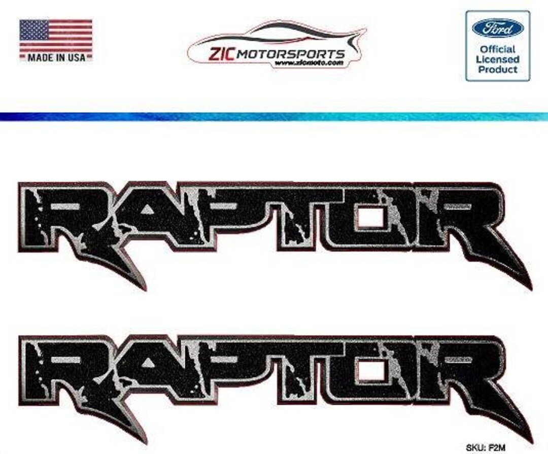 Ford Raptor Vinyl Decals In/out Door With Air Release NOT OE ...