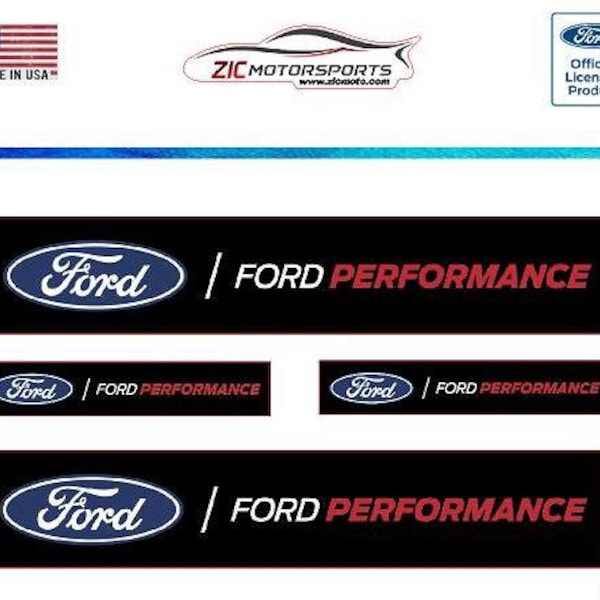 Ford Performance Decal - Etsy