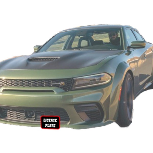 Dodge Charger Front Plate - Etsy