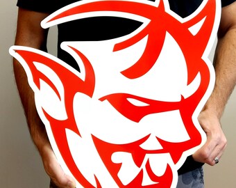 Dodge Demon Cutout - Etsy