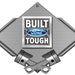Built Ford Tough Silver Carbon Diamond Metal Art Wall Sign 25 X 19 - Etsy
