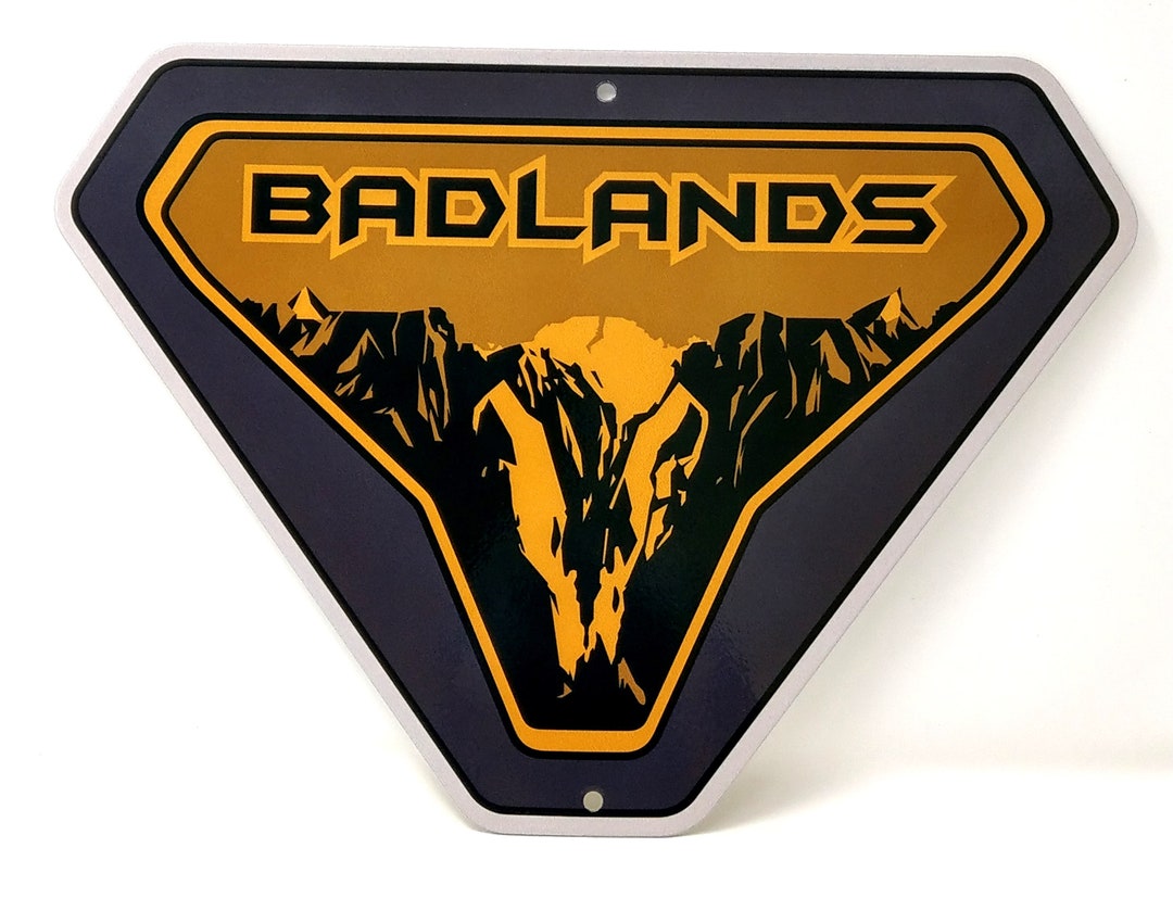 Ford Bronco BADLANDS Steel Sign super Size - Etsy