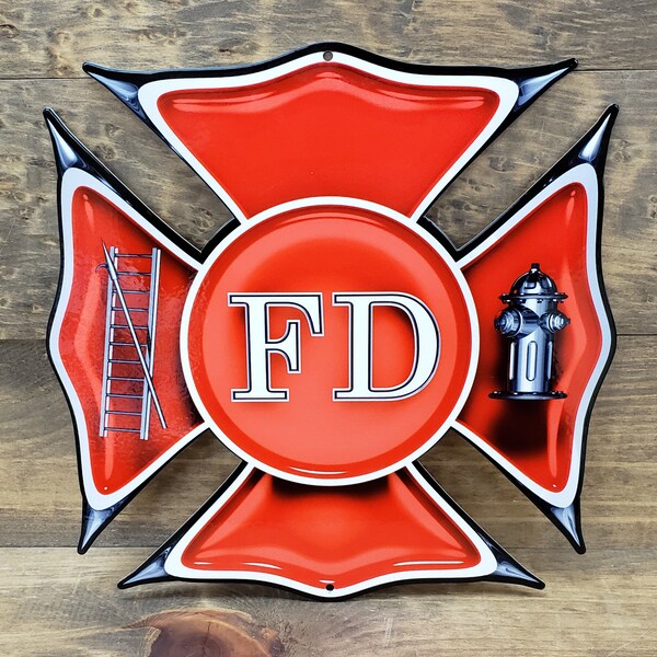 Fireman Cross - Etsy