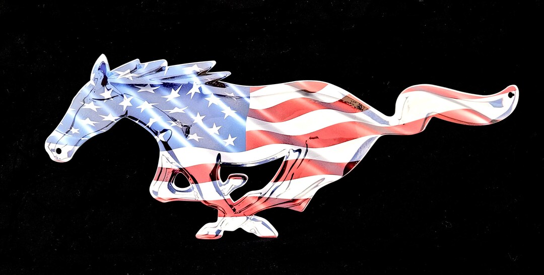 Ford Mustang Pony USA Steel Sign super Size - Etsy