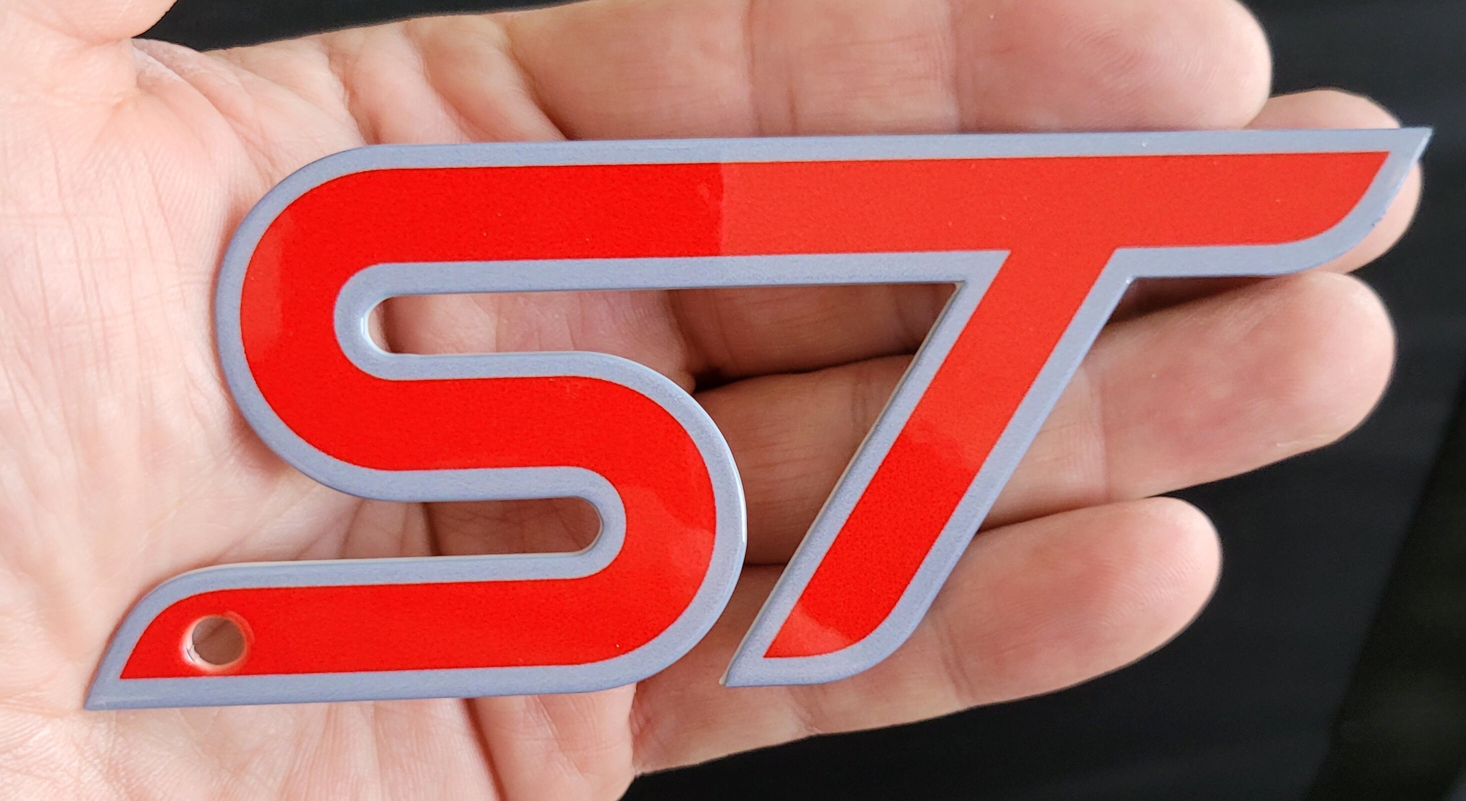 Ford Modern ST Logo Steel Sign - Etsy