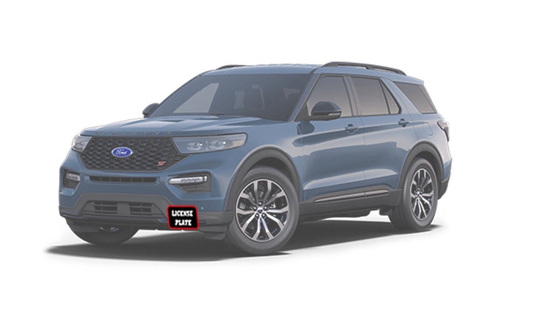 2020 Ford EXPLORER ST Removable Front License Plate Bracket - Etsy