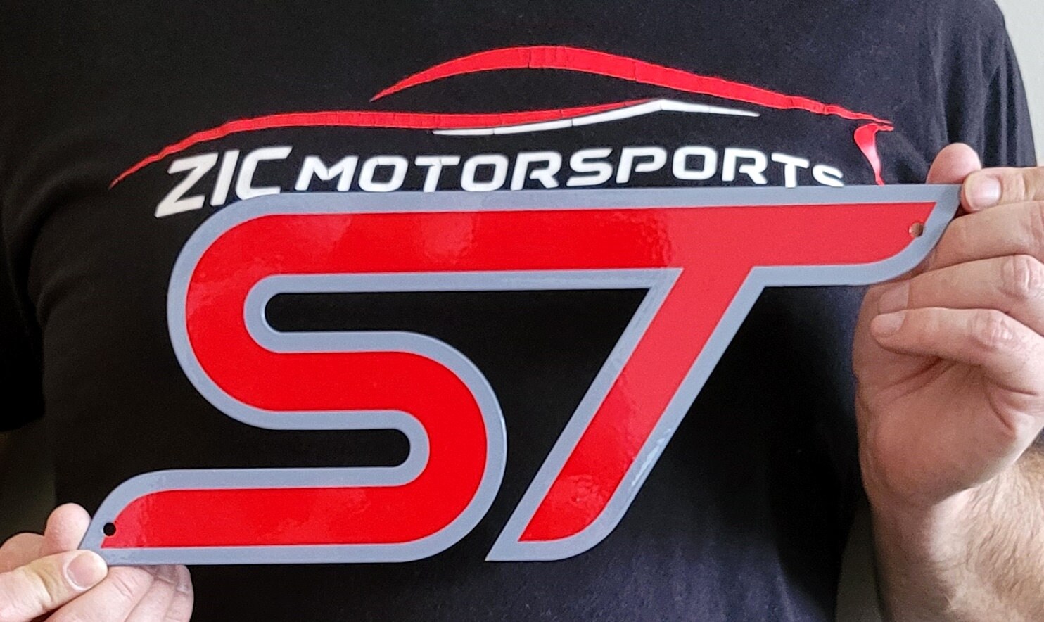 Ford Modern ST Logo Steel Sign - Etsy