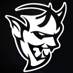 Dodge Demon Cutout Black Steel Sign Wall Art 29.5 X - Etsy