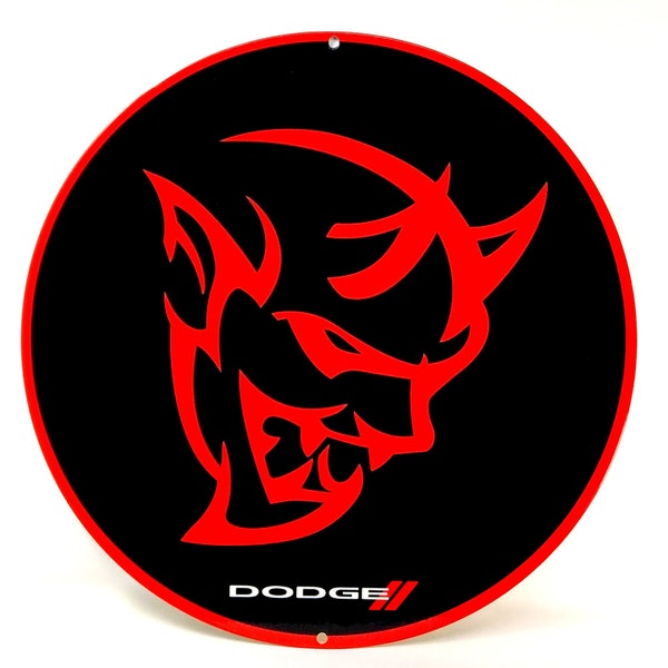 Dodge Demon Logo - Etsy