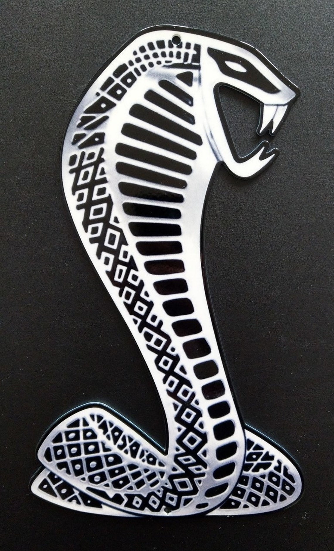 Ford Mustang Cobra Snake Metal Sign super Size | Etsy