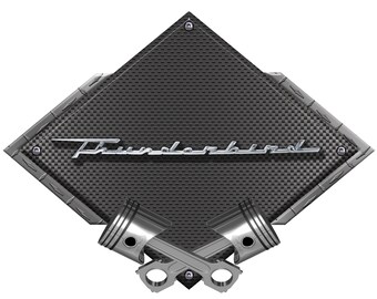 Ford Thunderbird Metal Sign - Etsy