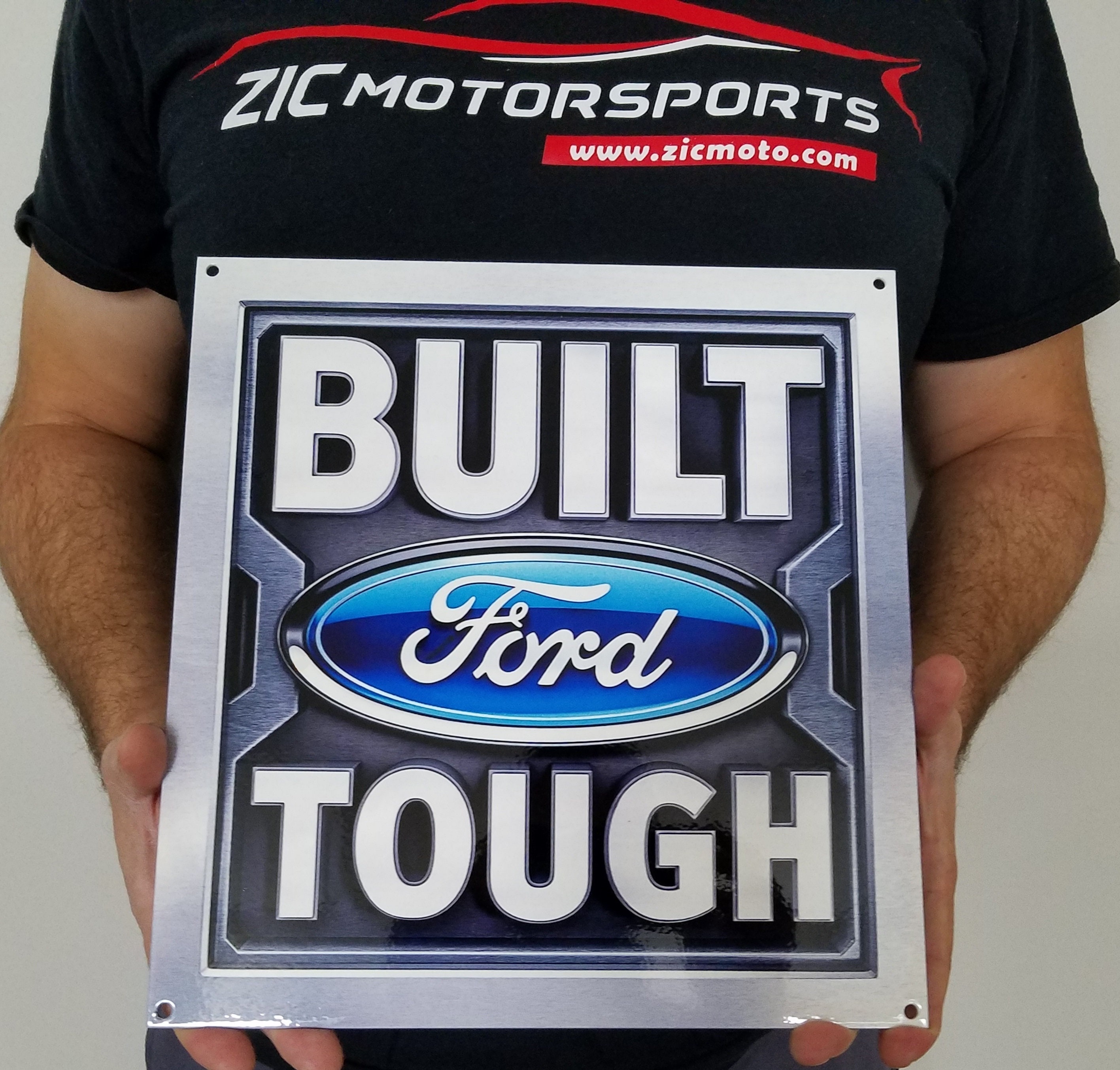 Built Ford Tough Metal Art Wall Sign | Etsy