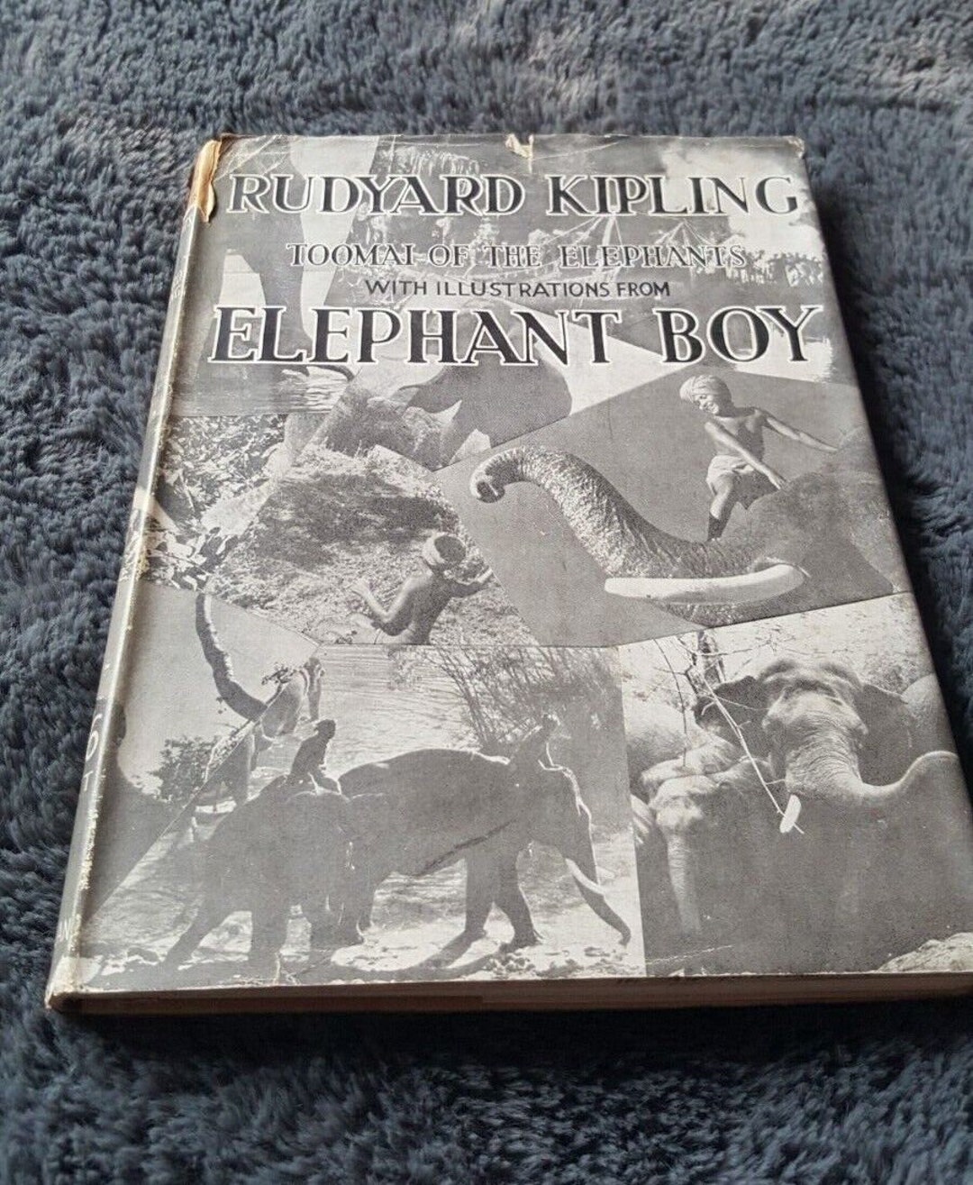 1937 Toomai of the Elephants With Illustrations From Elephant Boy ...