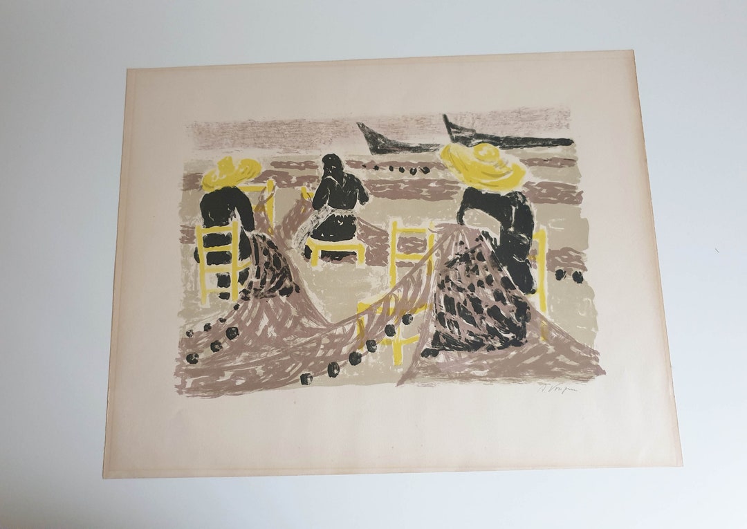 Original Von Anny Meisser-vonzun, Schweiz, Ca 60er Jahre, Vintage - Etsy