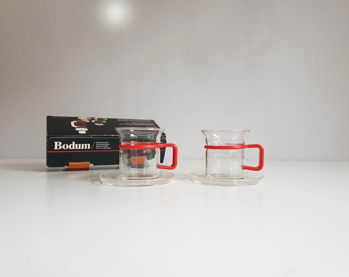 Set of 2 Bodum Espresso Cups, Denmark, 80s/90s, Vintage - Etsy