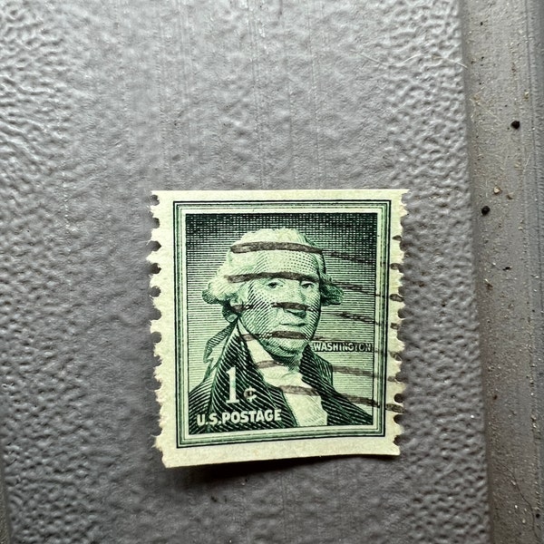 Rare Stamp Jefferson - Etsy