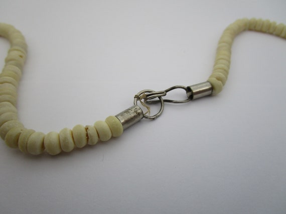 Wonderful Antique Mega Carved Bone & Colored Beaded F… - Gem