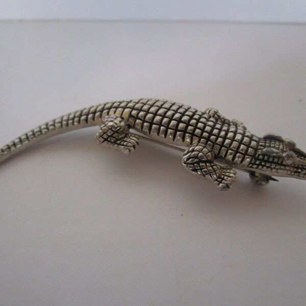 Alligator Brooch - Etsy