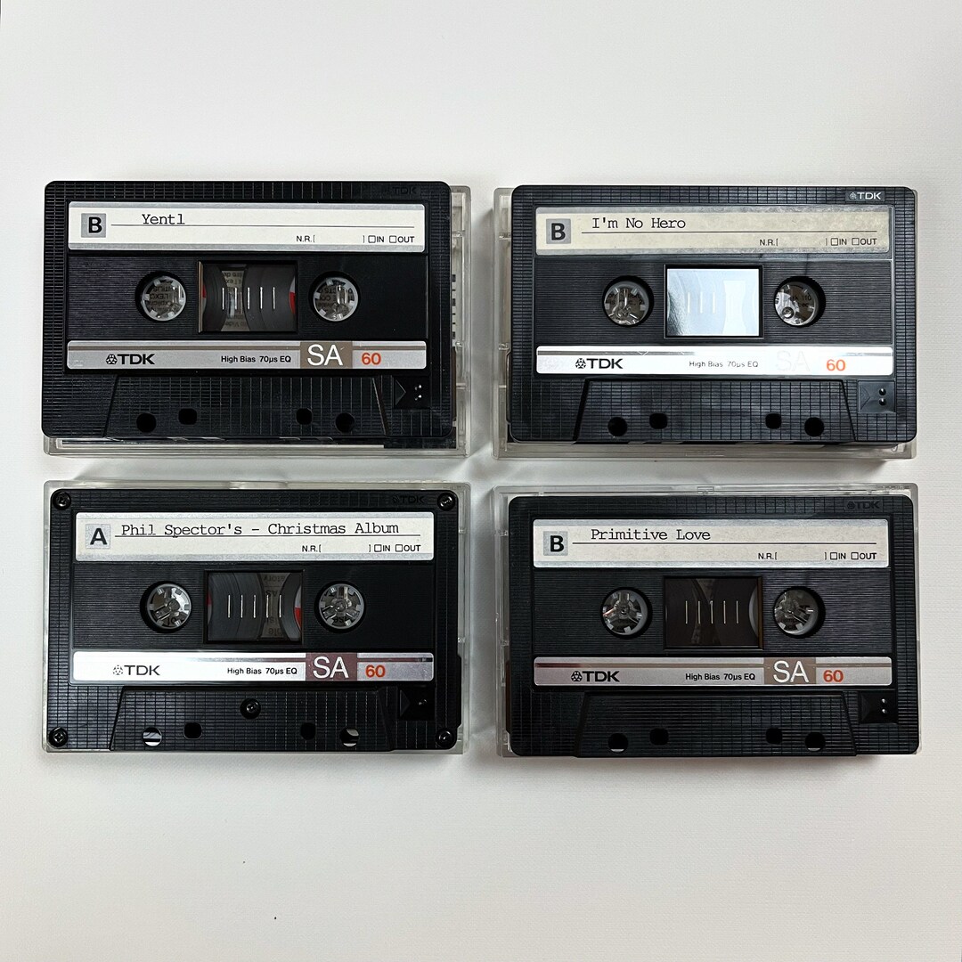 TDK SA60 Type II Used Cassette Tapes Sold as Blanks Lot of 4 - Etsy