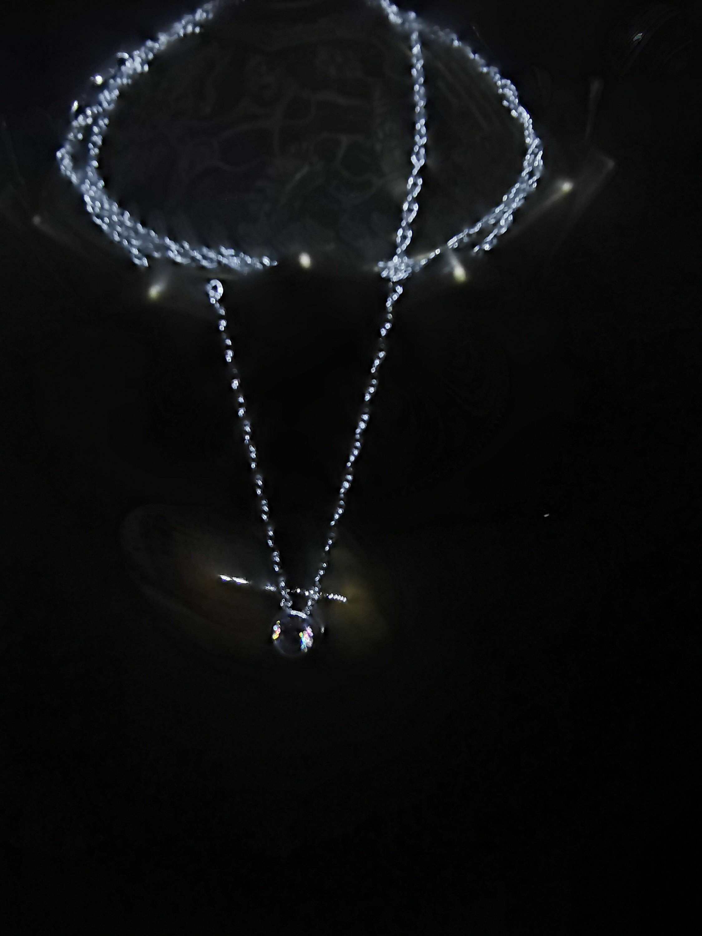 Sterling Silver Zirconia Sliding Pendant - Etsy Australia