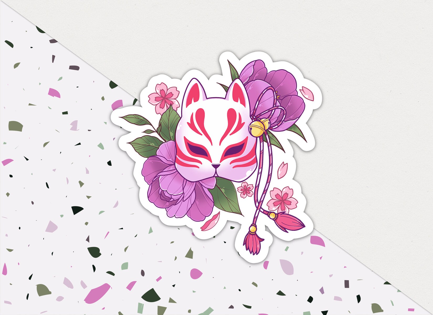 Kitsune Stickers Japan Stationery for Bujos and Planner | Etsy