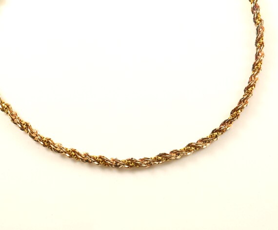 Vintage Twisted Braided Multi Chain Design Chain Link… - Gem