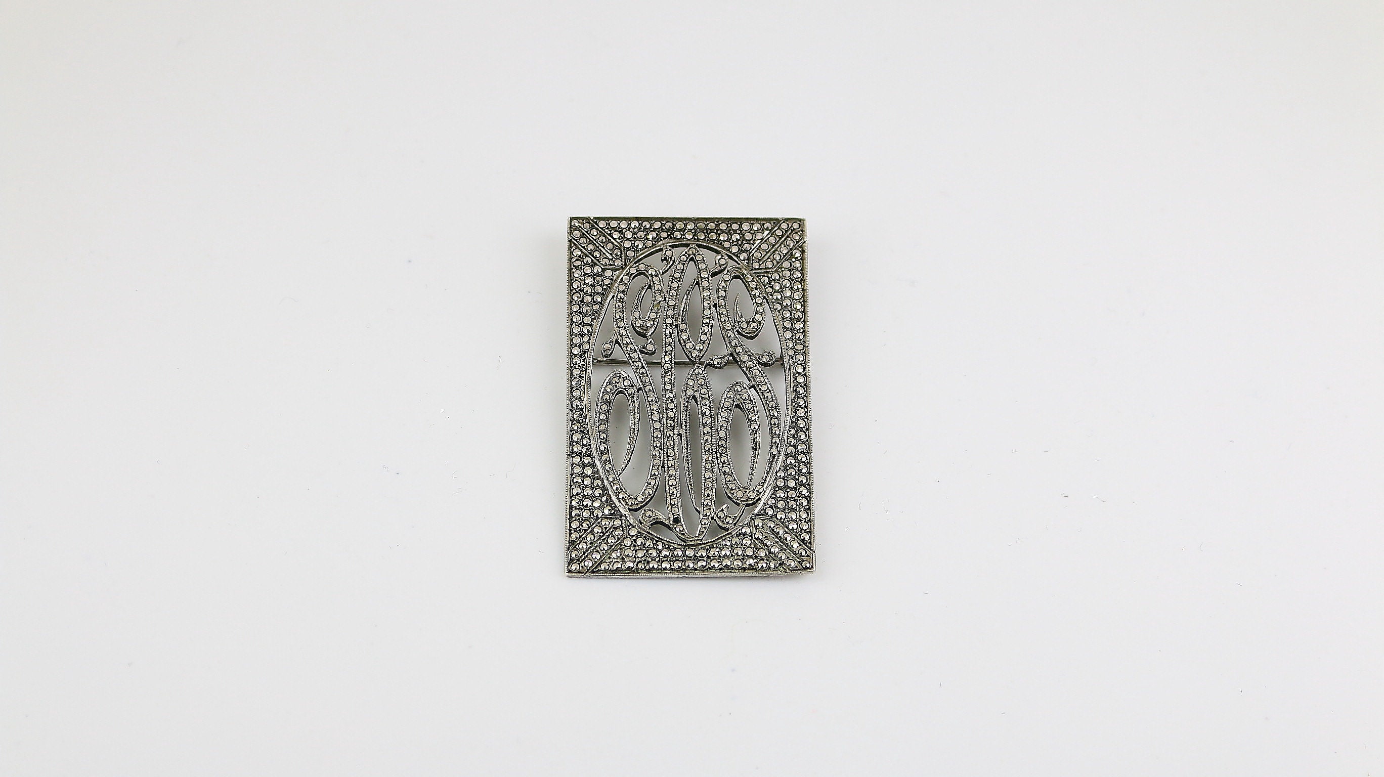 Vintage Harry Iskin Art Deco Style SCS Abbreviation Shiny | Etsy