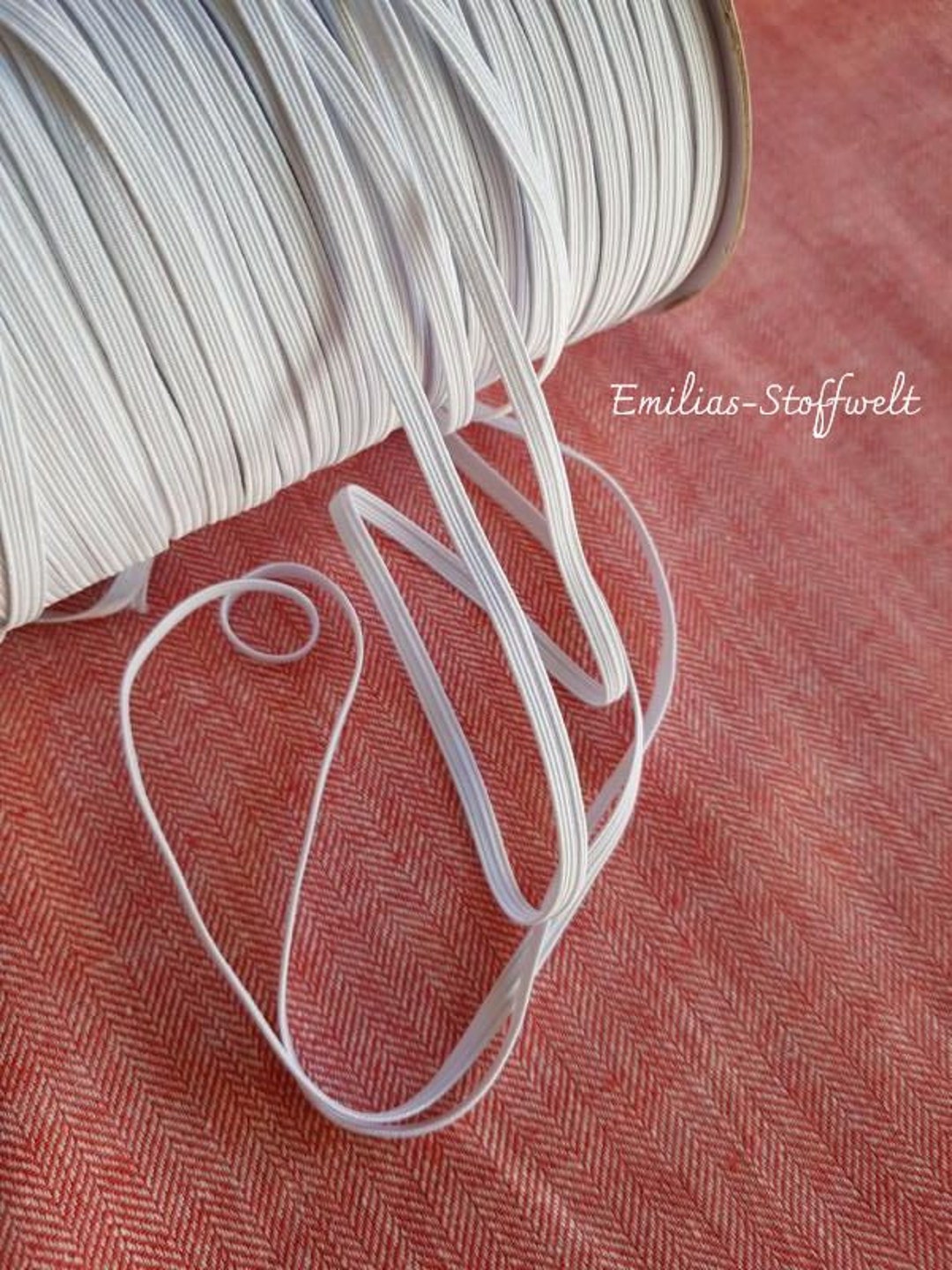 Gummiband Gummilitze 5mm weiß Kordel Band Gummi - Etsy Italia