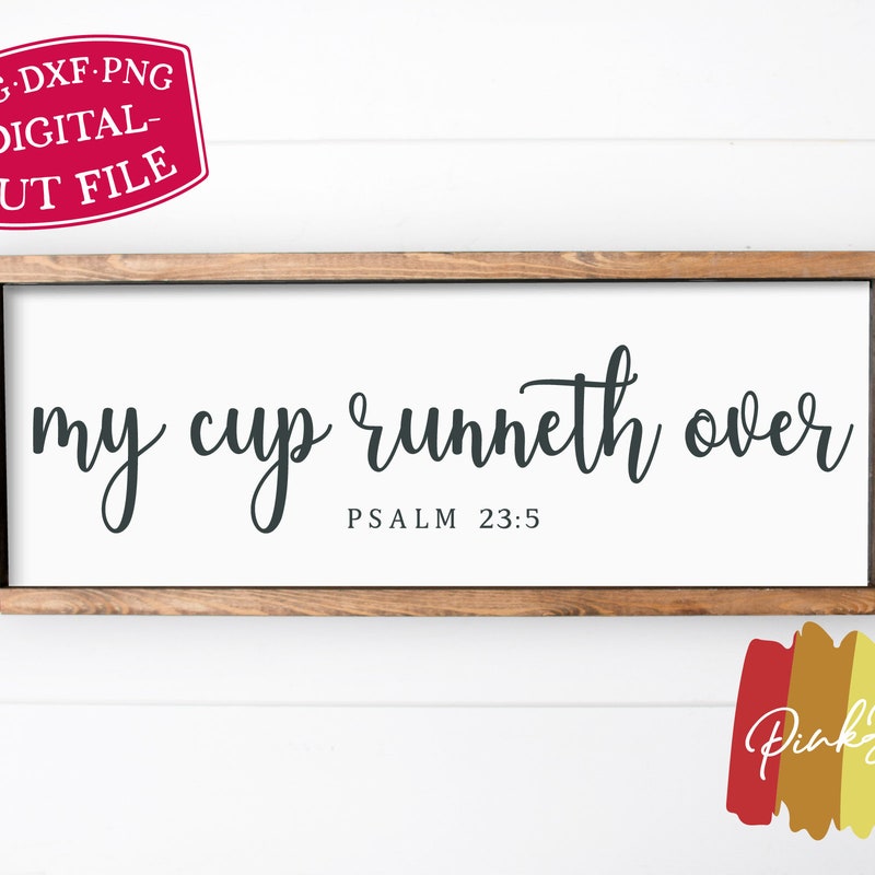 My Cup Runneth Over - Etsy