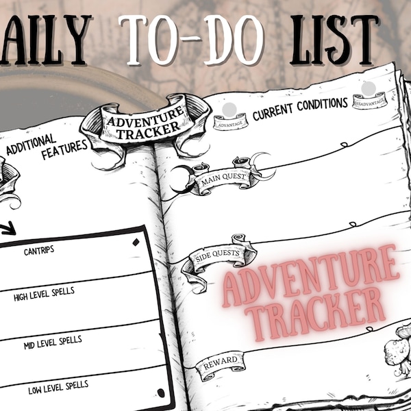 NPC Character Sheet, NPC Stats Tracker Printable, Dungeons & Dragons ...