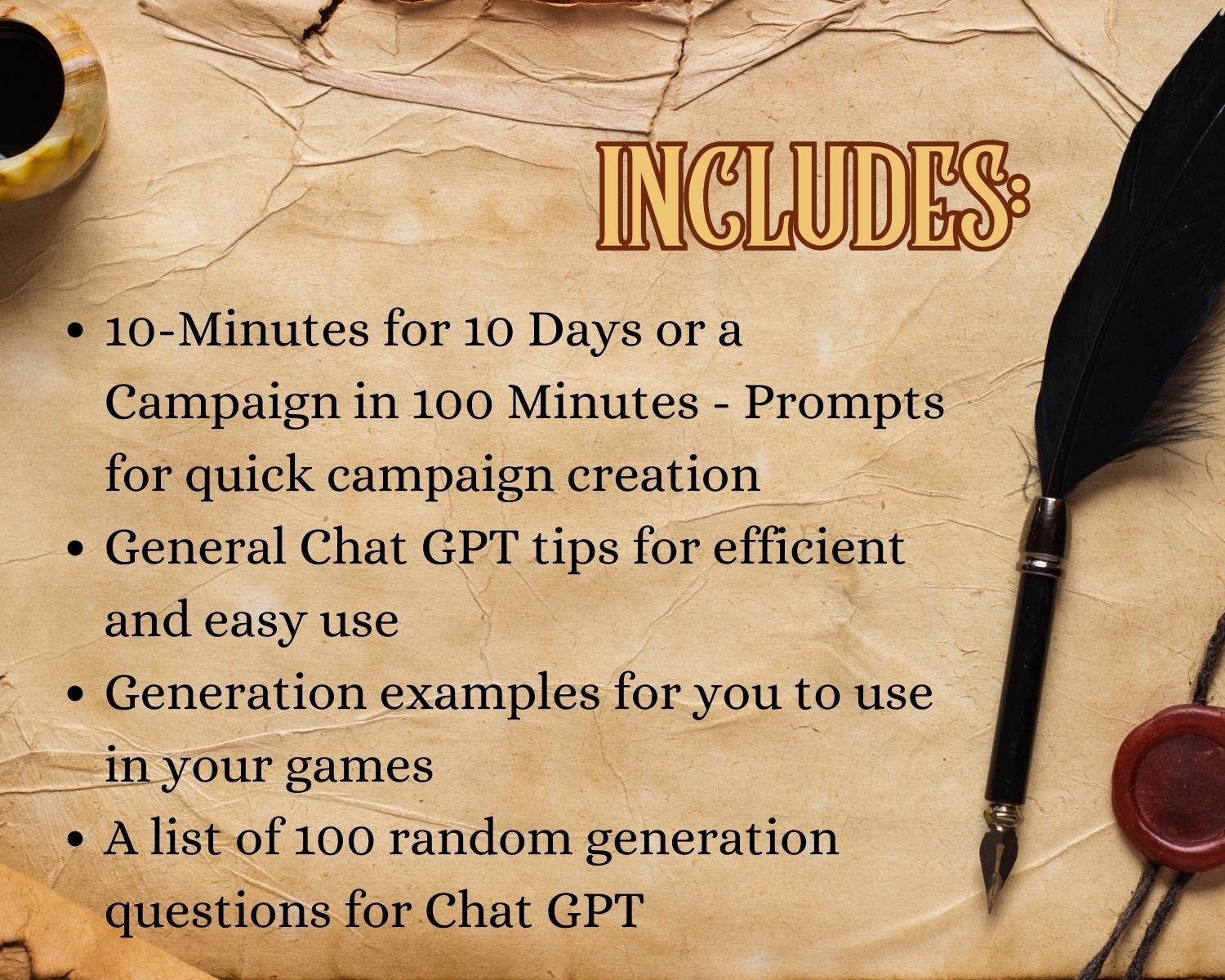 Dnd and Chat GPT Prompts for AI Language Models for Dungeon Masters ...