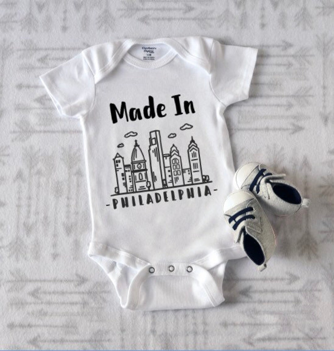 Made in Philadelphia Onesie ® Newborn Baby Gift Baby Shower Gift ...