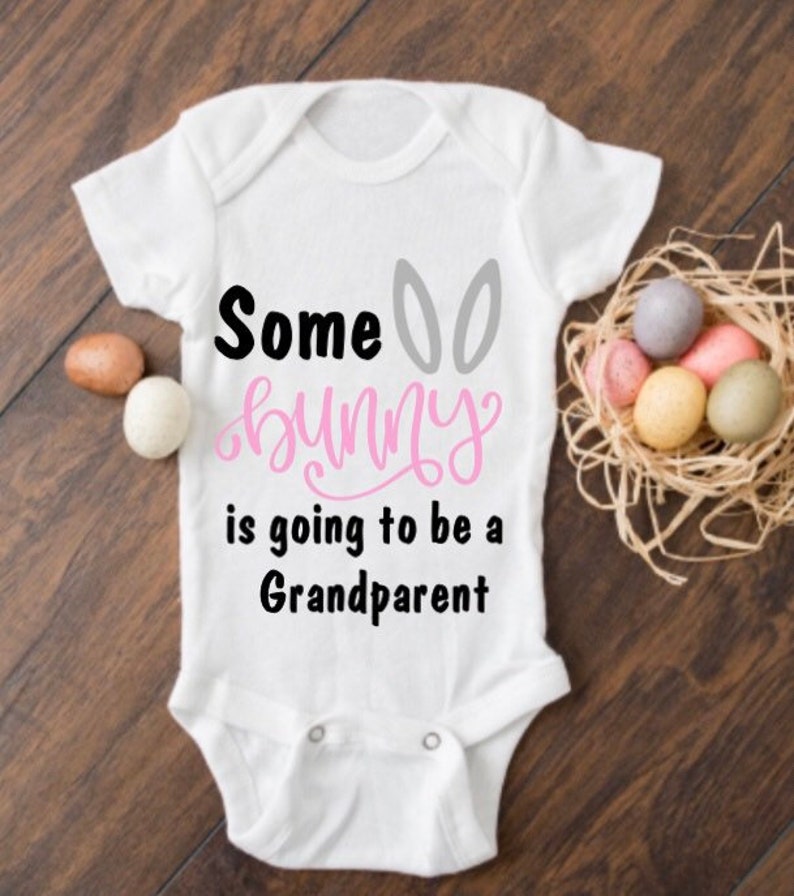 Easter Pregnancy Reveal Pregnancy Announcement Anoucement - Etsy
