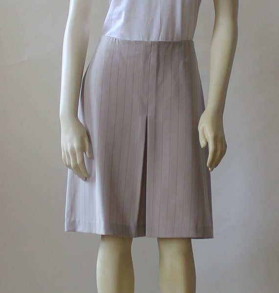 Inverted Box Pleat Skirt