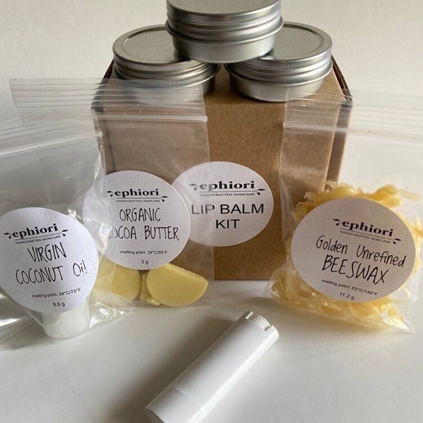 Diy Lip Balm Kit - Etsy