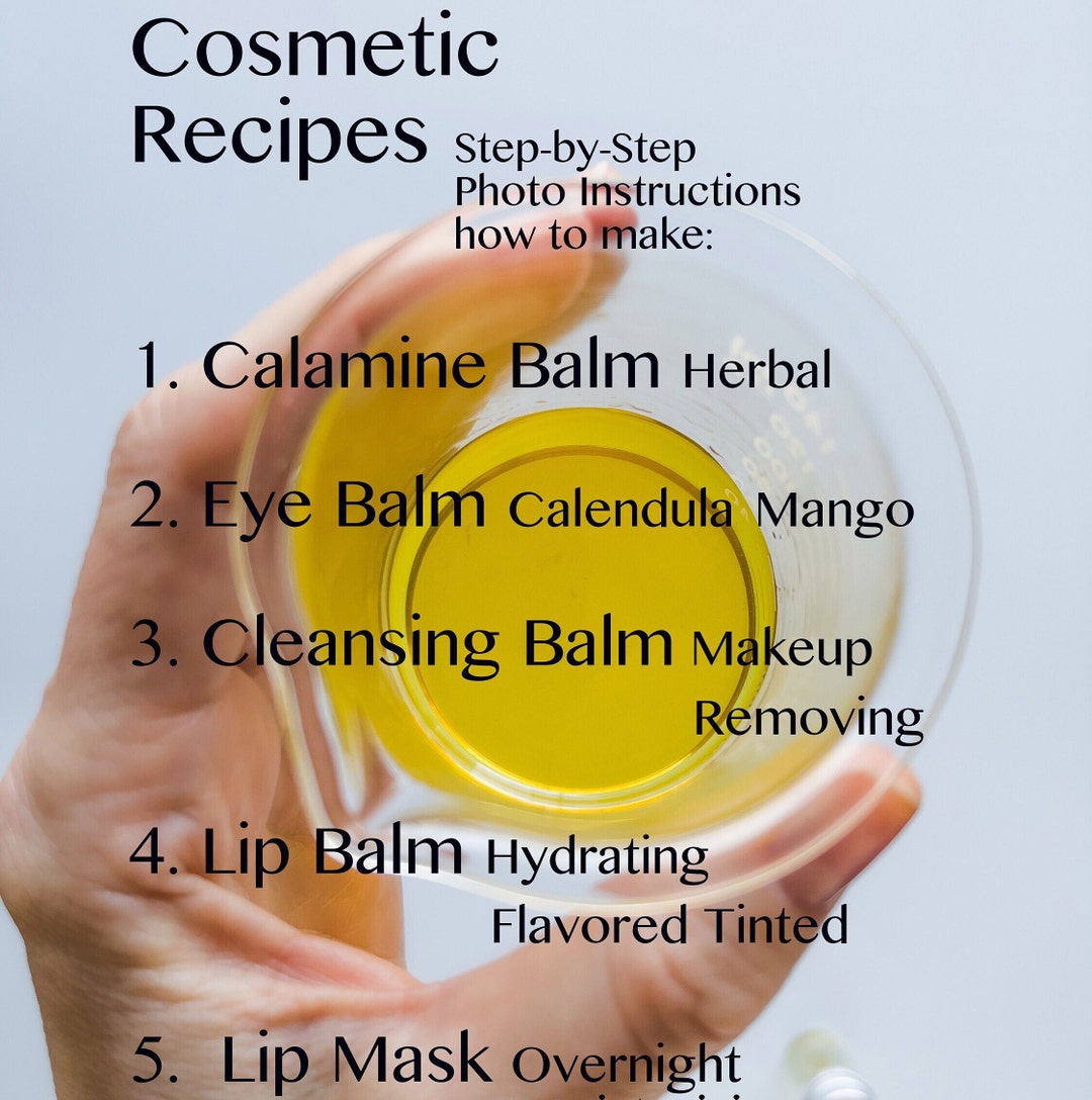 5 PDF Files, Step-by-step Photo Instructions, How to Make Calamine Balm ...