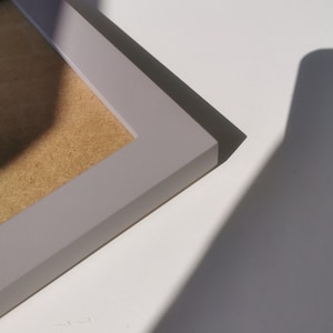 Solid Wood Frame (1"w) | With STANDARD Premium Framing Grade Acrylic ...