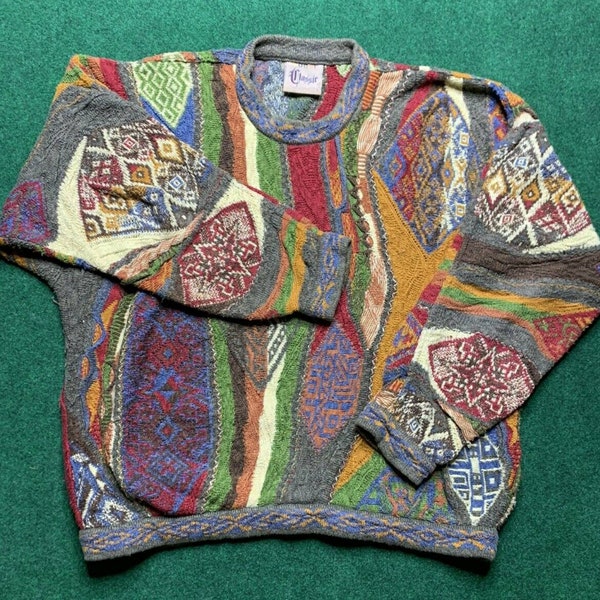 Coogi Sweater - Etsy