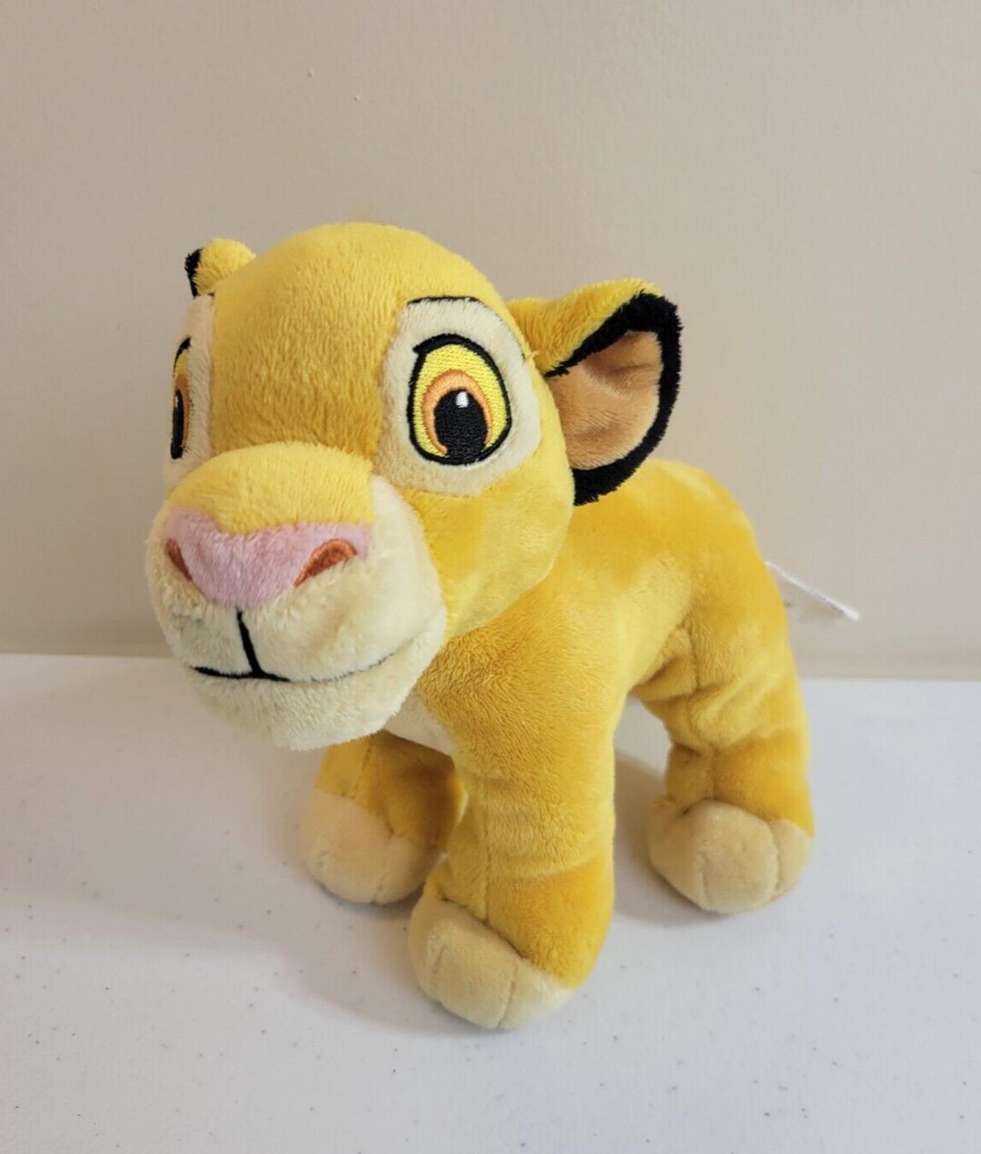 Disney the Lion King Simba Cub Lion Soft Cuddly Plush Stuffed Animal ...