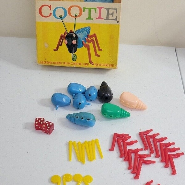Vintage Cootie Game - Etsy