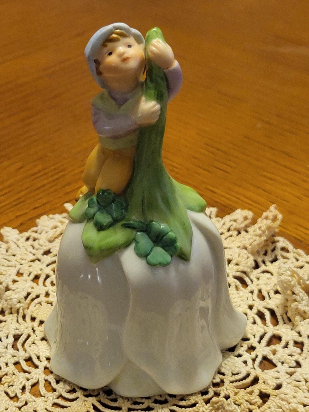 Vintage Avon 1983 Good Luck Elf Flower Porcelain Collectible Decor ...